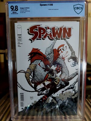 Spawn #199 2011 like CGC CBCS 9.8 Image Comics Todd McFarlane Greg Capullo White | eBay