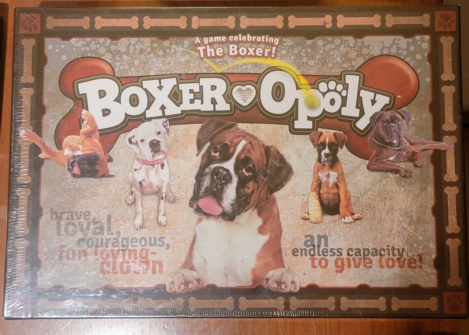 Boxeropoly Monopoly Board Game --New/Sealed-- DOG-Opoly Made in USA | eBay