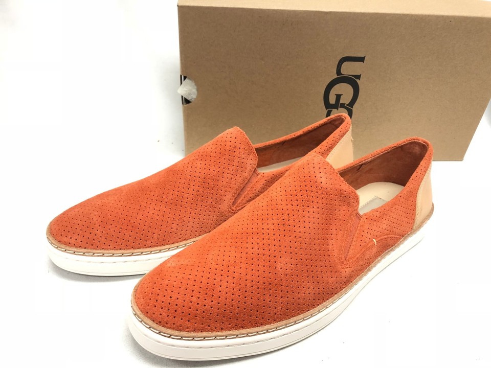 Ugg Australia Adley Perf Women's Fashion Sneakers Suede Leather Slip On ...