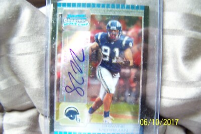 2005 Topps Shawne Merriman Autographed Rookie Card | eBay