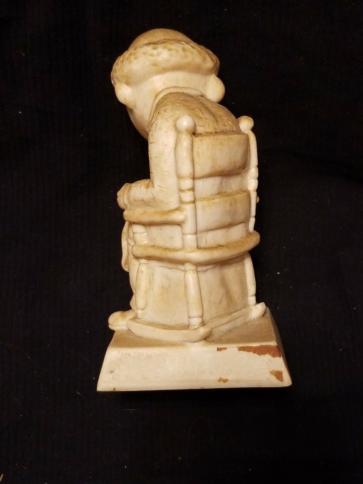 1970 VINTAGE W&R RUSS BERRIE & CO PLASTIC STATUE "WORLD'S GREATEST ...