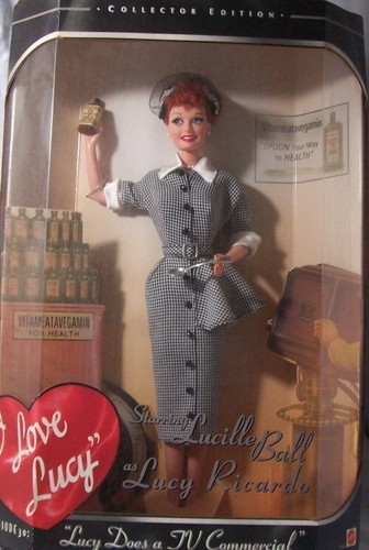 Mattel I Love Lucy Doll Episode 30 "Lucy Does a TV Commercial" Unopened ...