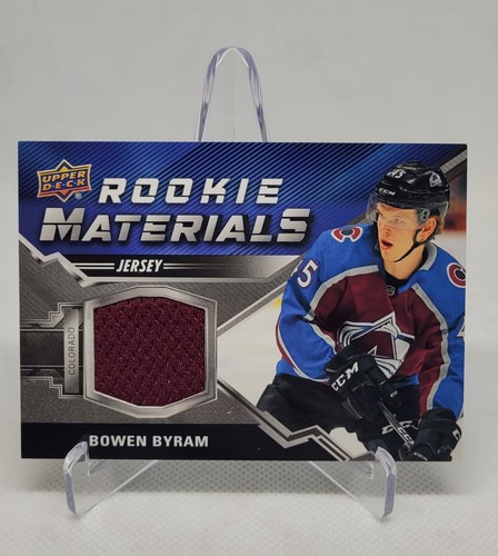 2020-21 Upper Deck - Rookie Materials Bowen Byram #RM-BB (MEM, RC) for ...