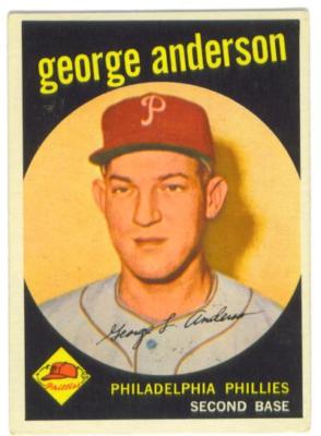 1959 TOPPS # 338 SPARKY ANDERSON ROOKIE NM / MINT OR BETTER !! | eBay