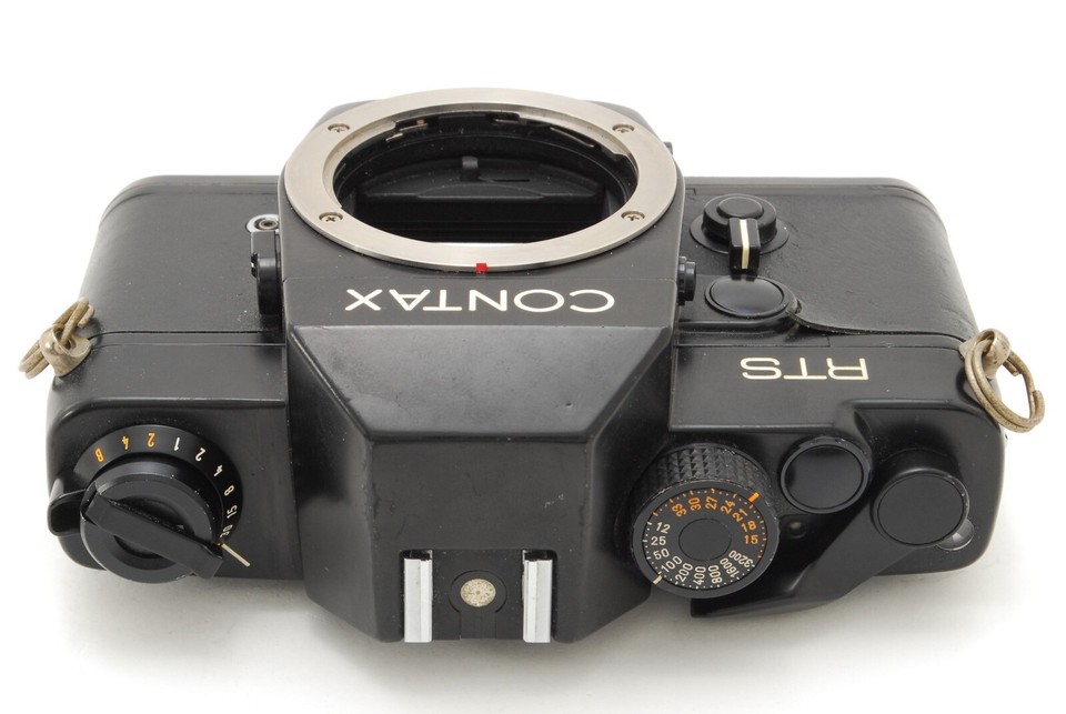 [Near MINT w/Body Cap] Contax RTS SLR 35mm Film Camera Body Black From ...