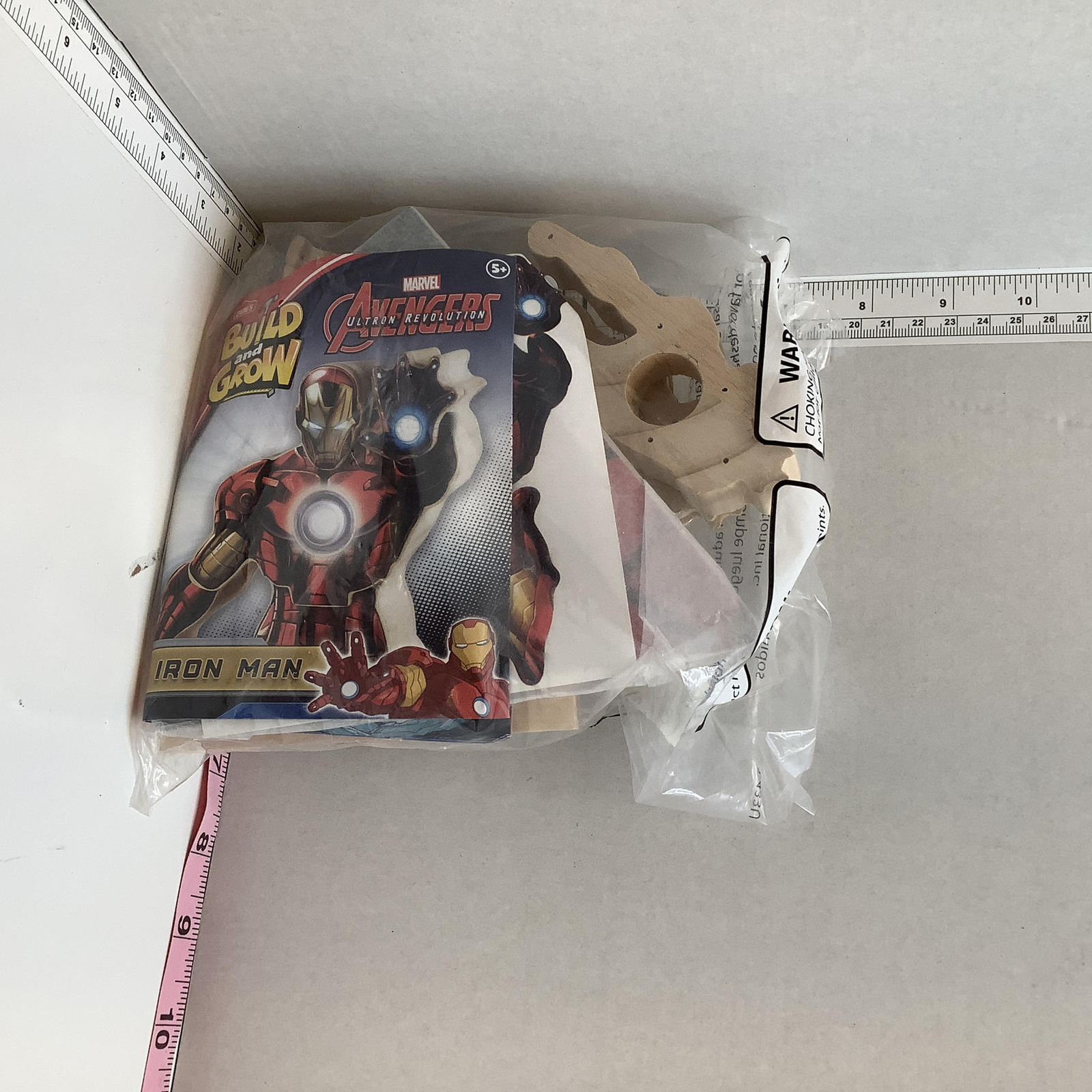 Lowe's Build and Grow Marvel Avengers Ultron Revolution Iron Man Wood