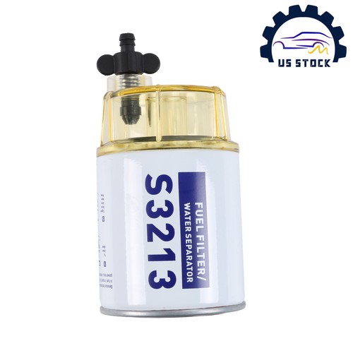 S3213 Fuel Filter Water Separator with Bowl For Marine Outboard Motor ...