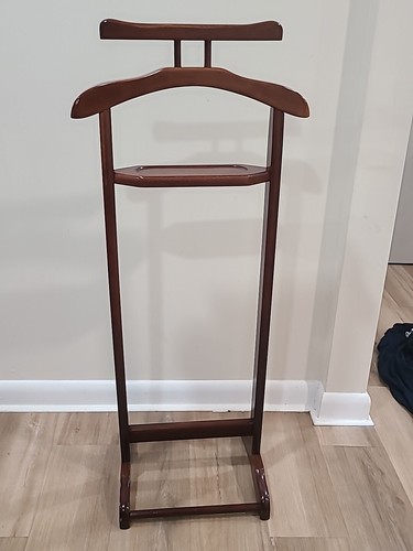 Vintage Valet Butler Stand Gentleman Suit Clothes Hanger Rack The ...