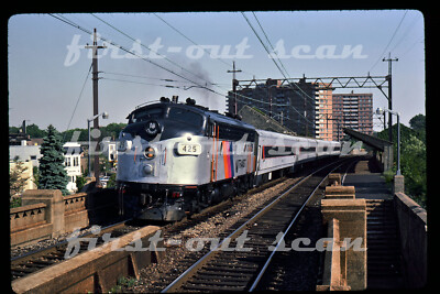 F Original Slide - New Jersey Transit NJT 425 FRESH Paint Action May ...