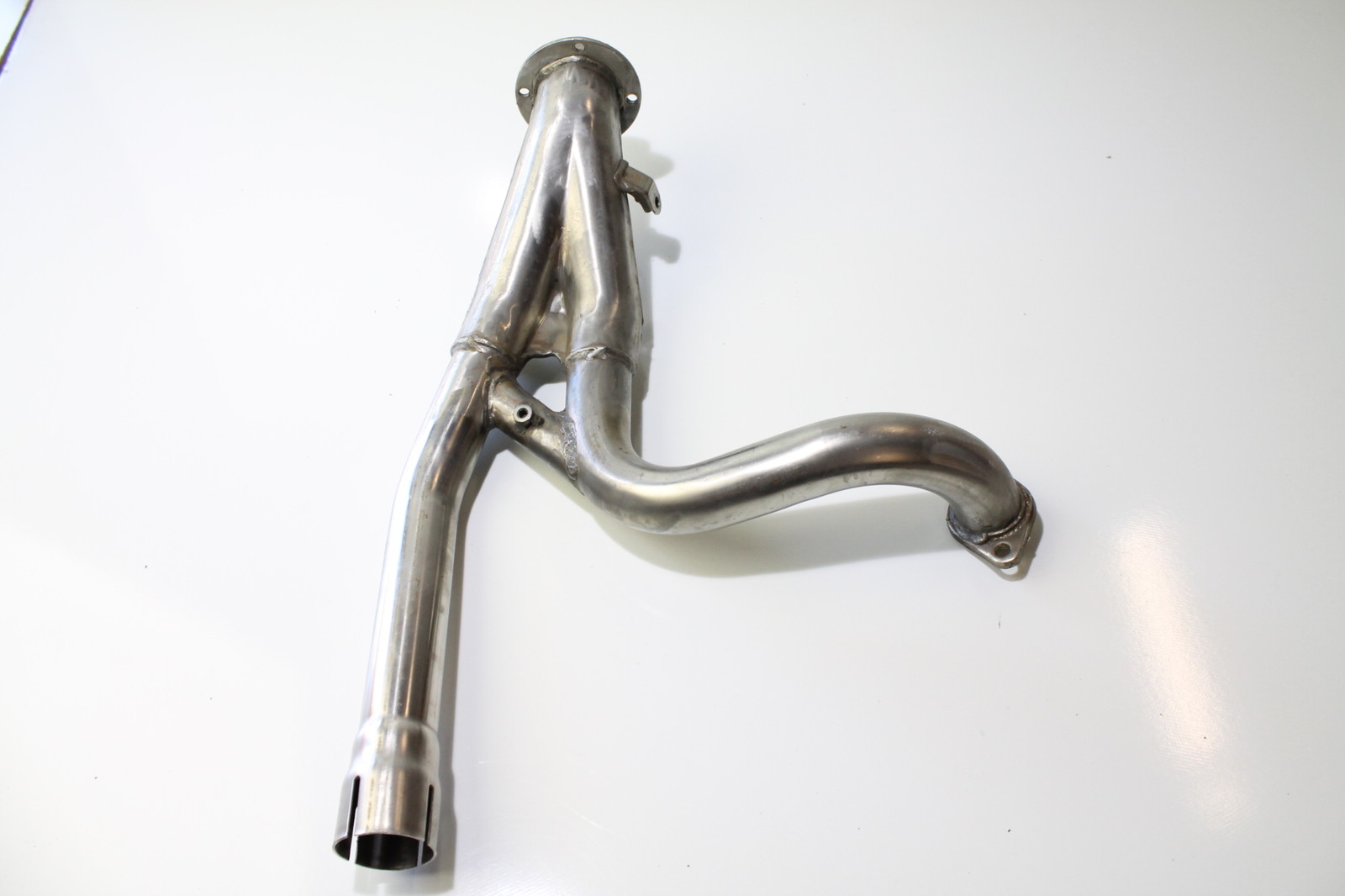 Hyosung GV650 Aquila 650 Exhaust Header Mid Pipe United Motors V2C 650S ...