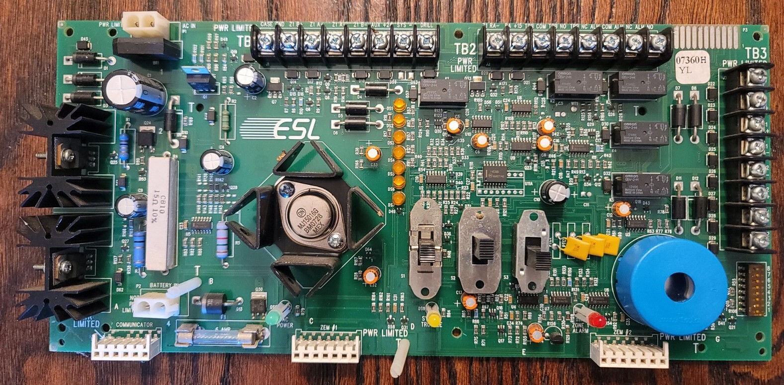 Edward ESL-1500 Fire Alarm Control Panel | eBay