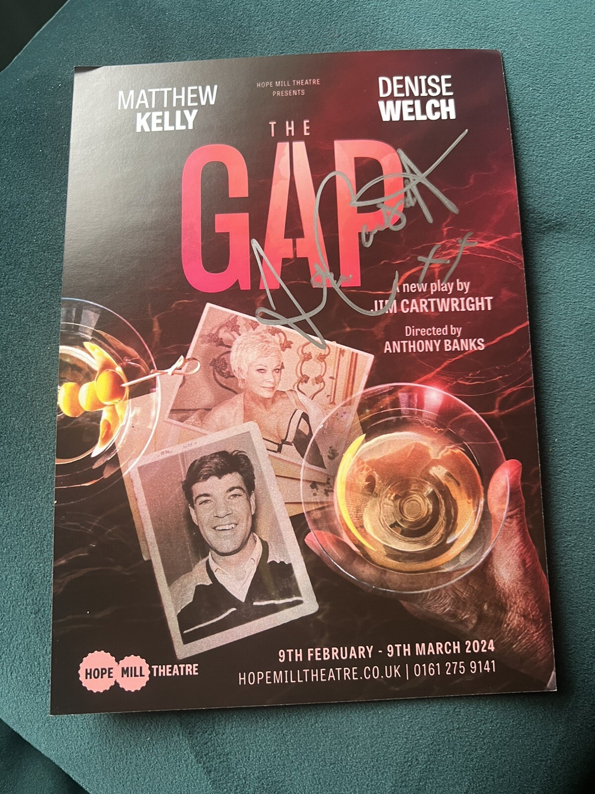 Jim Cartwright The Gap - Autograph | eBay UK