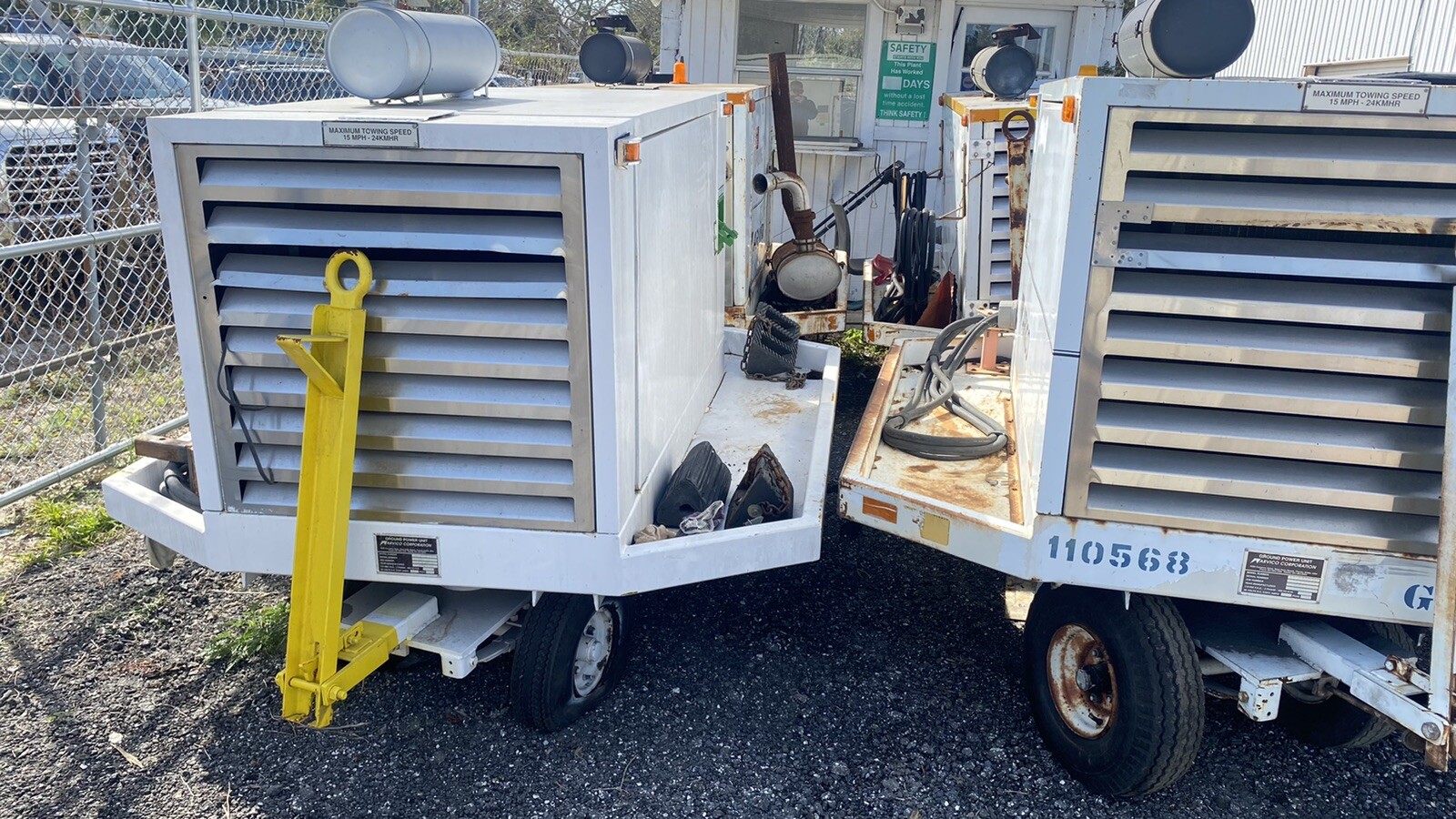 Arvico Gpu 28 2000 Dc Diesel Cummings Engine GPU Ground Support ...