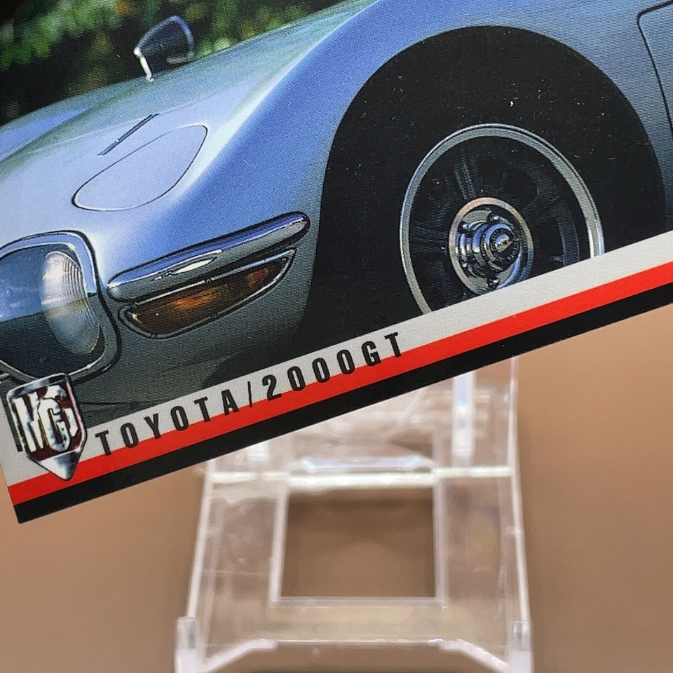 Toyota 2000GT No.123 Motor Car Card Tsukuda Original Made in Japan ...