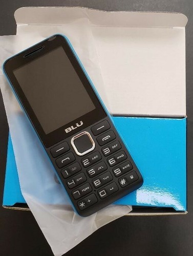 BLU TANK II unlocked GSM Micro SD card bluetooth 2.4" screen Black/Blue ...