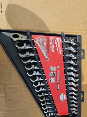 Milwaukee MLW48-22-9516 Ratcheting Combination Wrench Pack 45242515974 ...