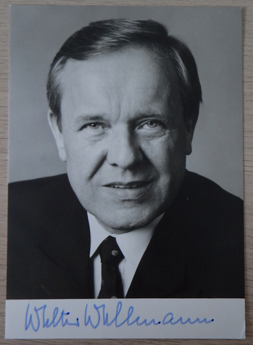 Autogramm Walter Wallmann - als hessischer Ministerpräsident 1987-1991 (98832) | eBay.de