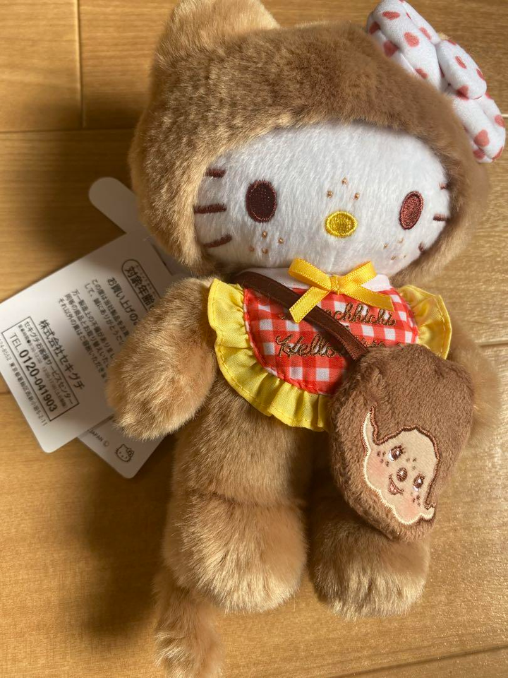 Hello Kitty Monchichi monchhichi Collaboration Vol.2 plush toy limited ...