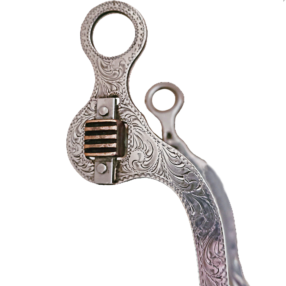 Vintage Sliester USA Sterling Silver Cavalry Shank Copper Low Port Bit ...