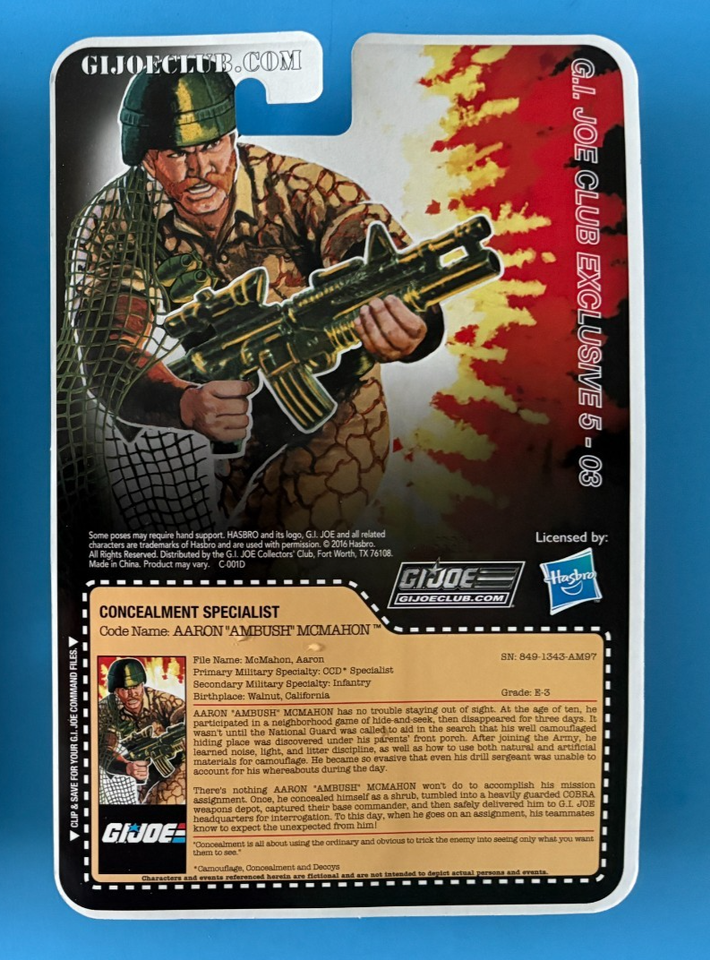 GI JOE FSS COLLECTOR'S CLUB AMBUSH | eBay