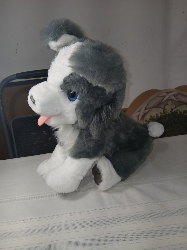 FurReal Friends Ricky the Trick-Lovin' Interactive Puppy Dog 15" Plush ...