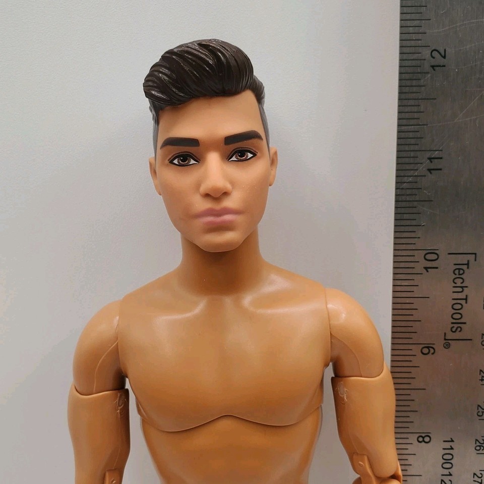 Ken Doll Made To Move Hybrid, New Fashionista Ken Head, New Mtm Body | eBay
