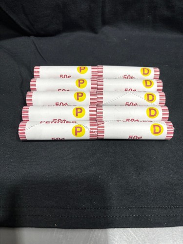 10 Roll set of Mint 2025 Pennies - 5 Denver and 5 Philadelphia - Free ...