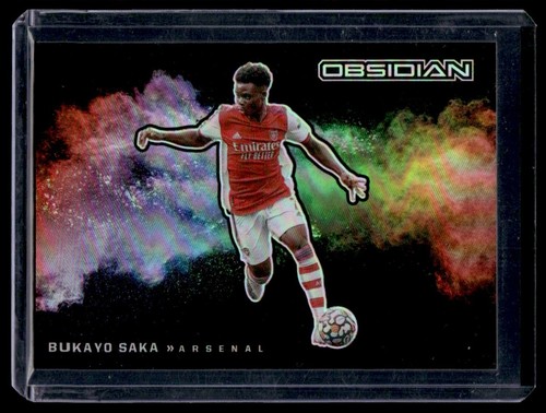 2021 Panini Obsidian Bukayo Saka #6 Color Blast | eBay