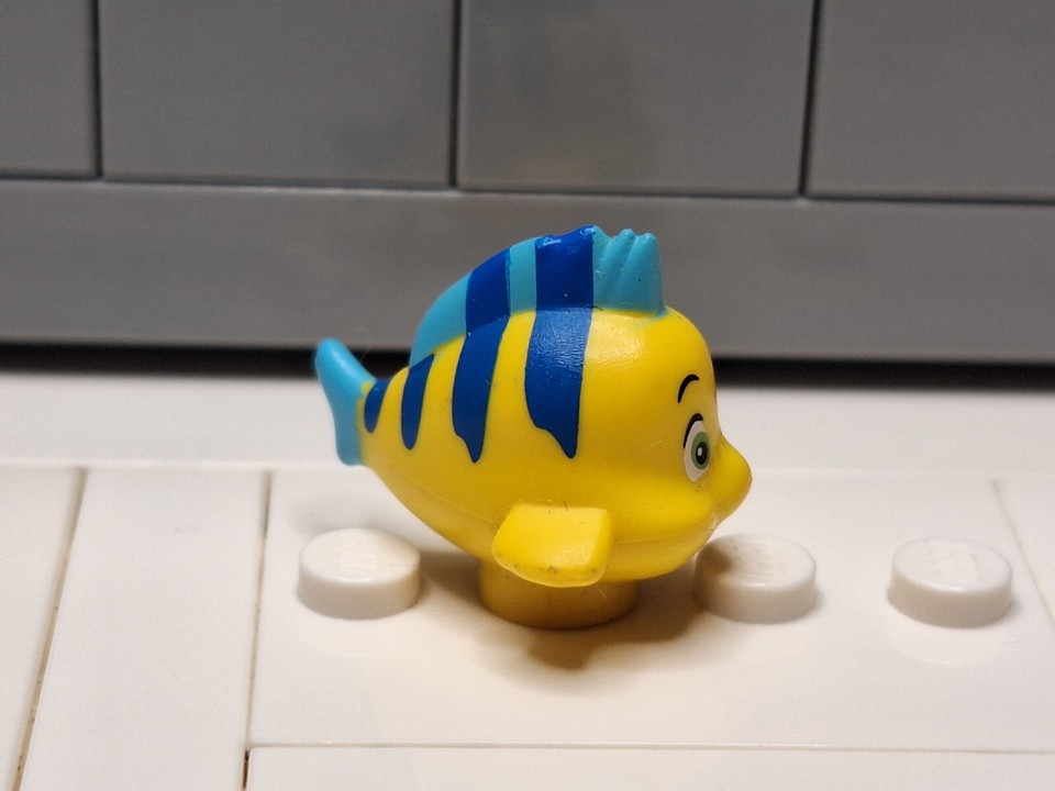 Lego Flounder the Fish Minifigure - Disney - The Little Mermaid | eBay