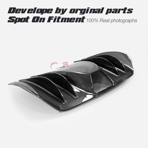 Carbon Fiber Scuderia Style Rear Bumper Diffuser Exterior Kit For ...