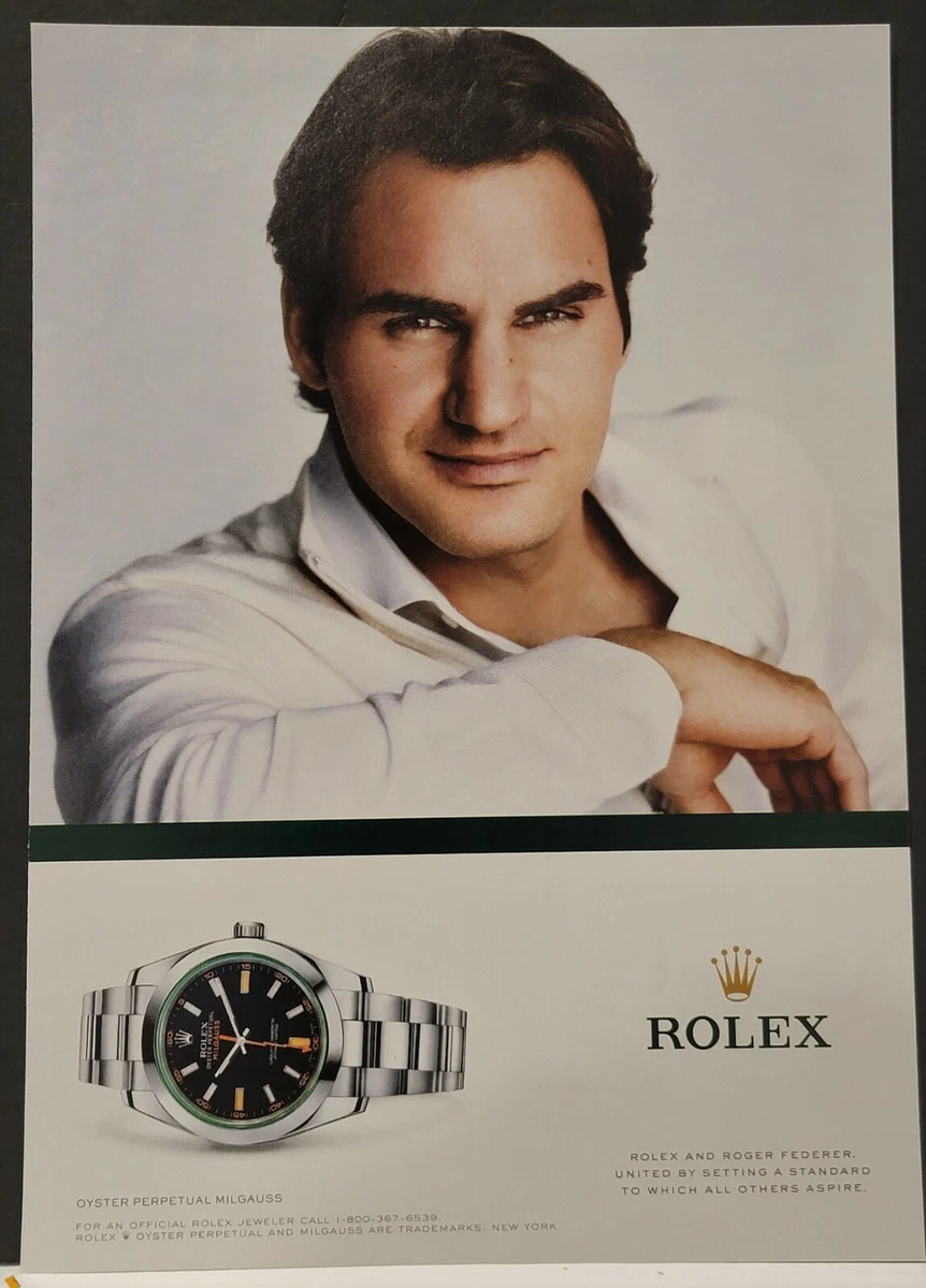 Roger Federer Rolex Commercial