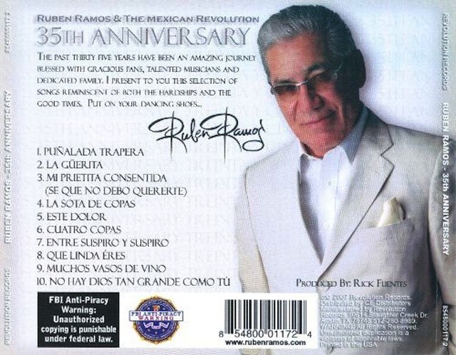 35th Anniversario by Ruben Ramos (CD, 2008) for sale online | eBay