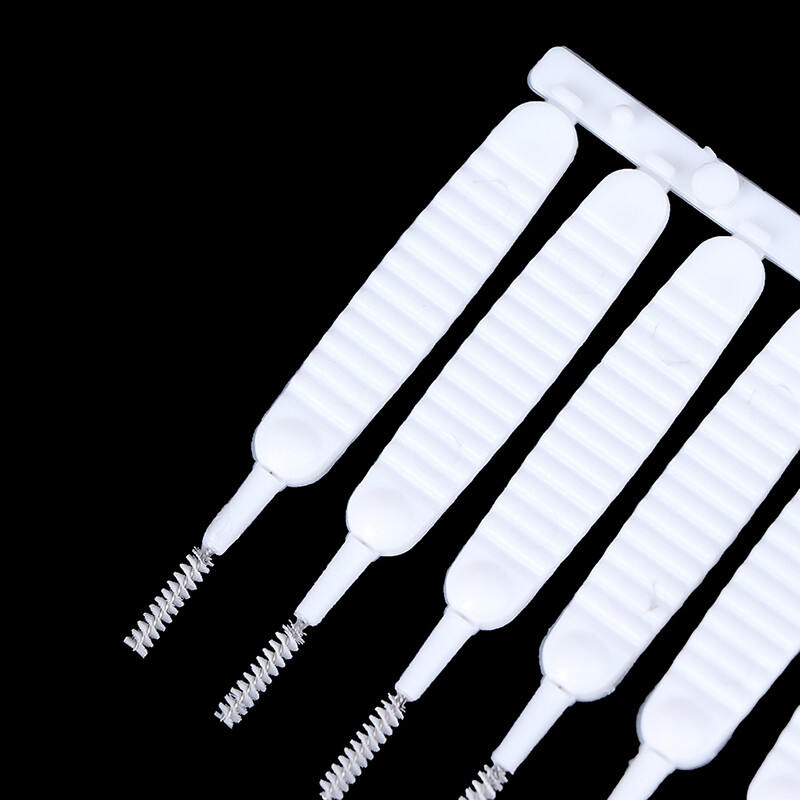 10pcs/set Gap Hole Anti-clogging Cleaning Brush Small Mini Brush Plug ...
