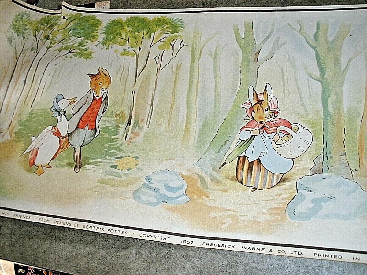 Peter Rabbit Wallpaper Border
