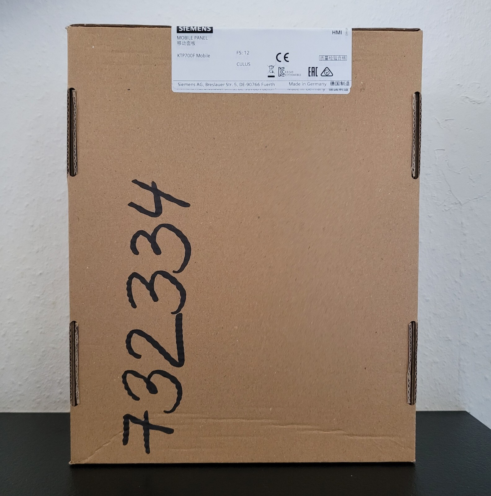 Siemens Simatic HMI KTP700F 7 Zoll Mobile Panel (6AV2125-2GB23-0AX0 ...