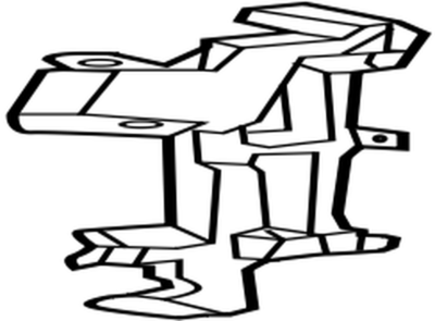 16691-26010 Toyota Plate, radiator side air guide, front rh 1669126010 ...