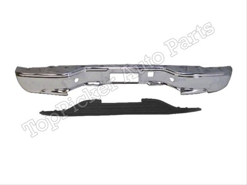 For 2002-2006 AVALANCHE REAR BUMPER FACE BAR CHROME CENTER PAD W/O BODY ...