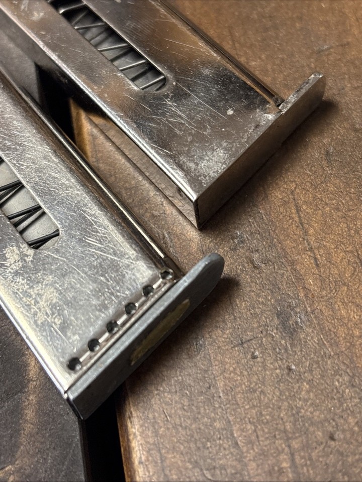 Raven Arms P-25 MP25 25 ACP Auto Triple K Magazine 1924M Nickel Lot of ...