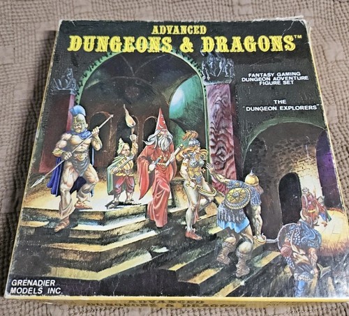 Grenadier Dungeons & Dragons 25mm Figures Dungeon Explorers Complete ...