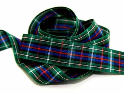 Berisfords Woven Tartan Ribbon (Value Roll) - per pack of 25 | eBay UK