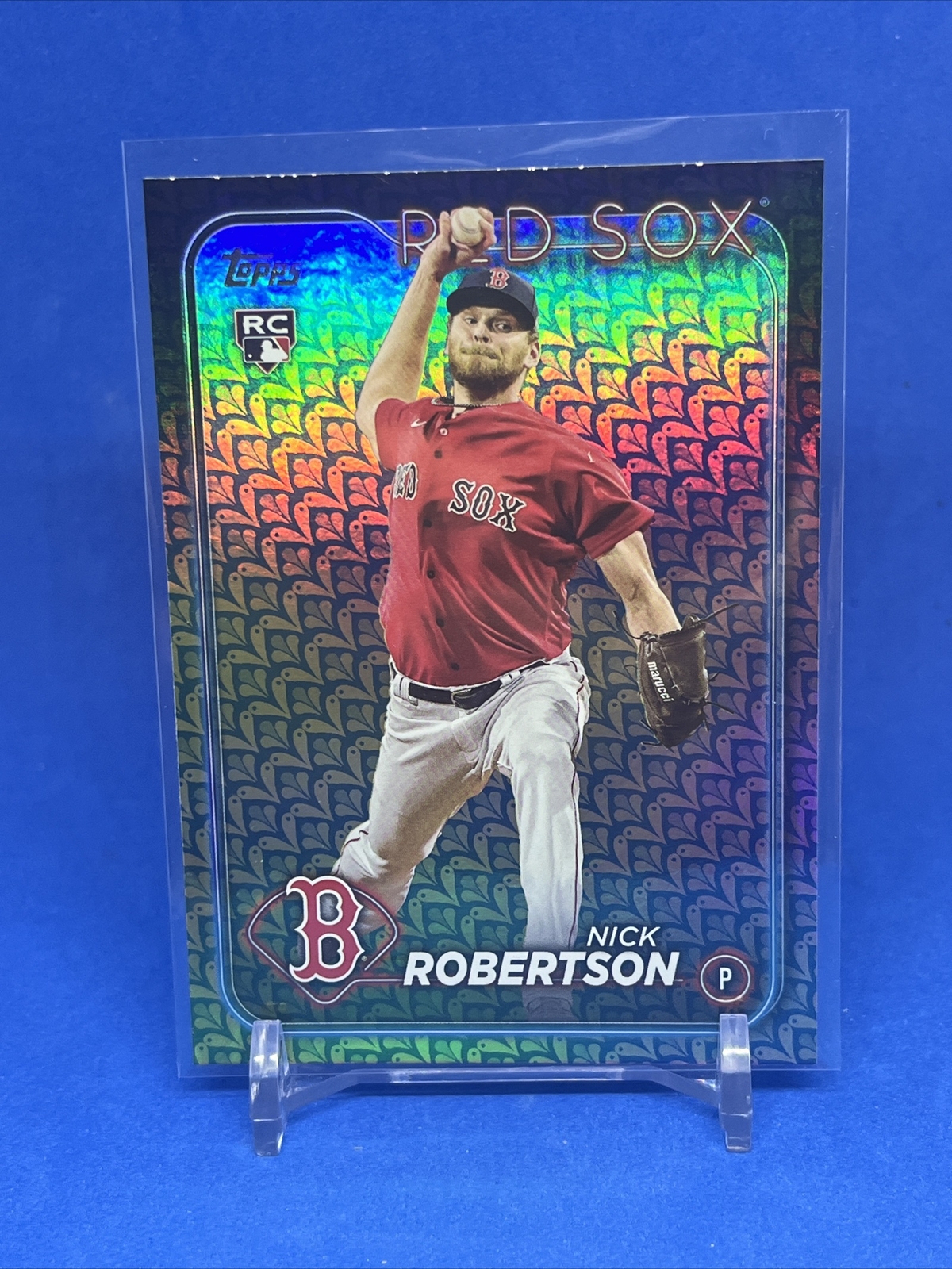 2024 Topps Series 1 Nick Robertson Rookie Easter Foil Parallel RC #13 ...