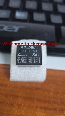 1Pcs NEW GOLDEN Relay GH-1A-5L Relay 10A 250VAC 4Pins #T2LS YS | eBay