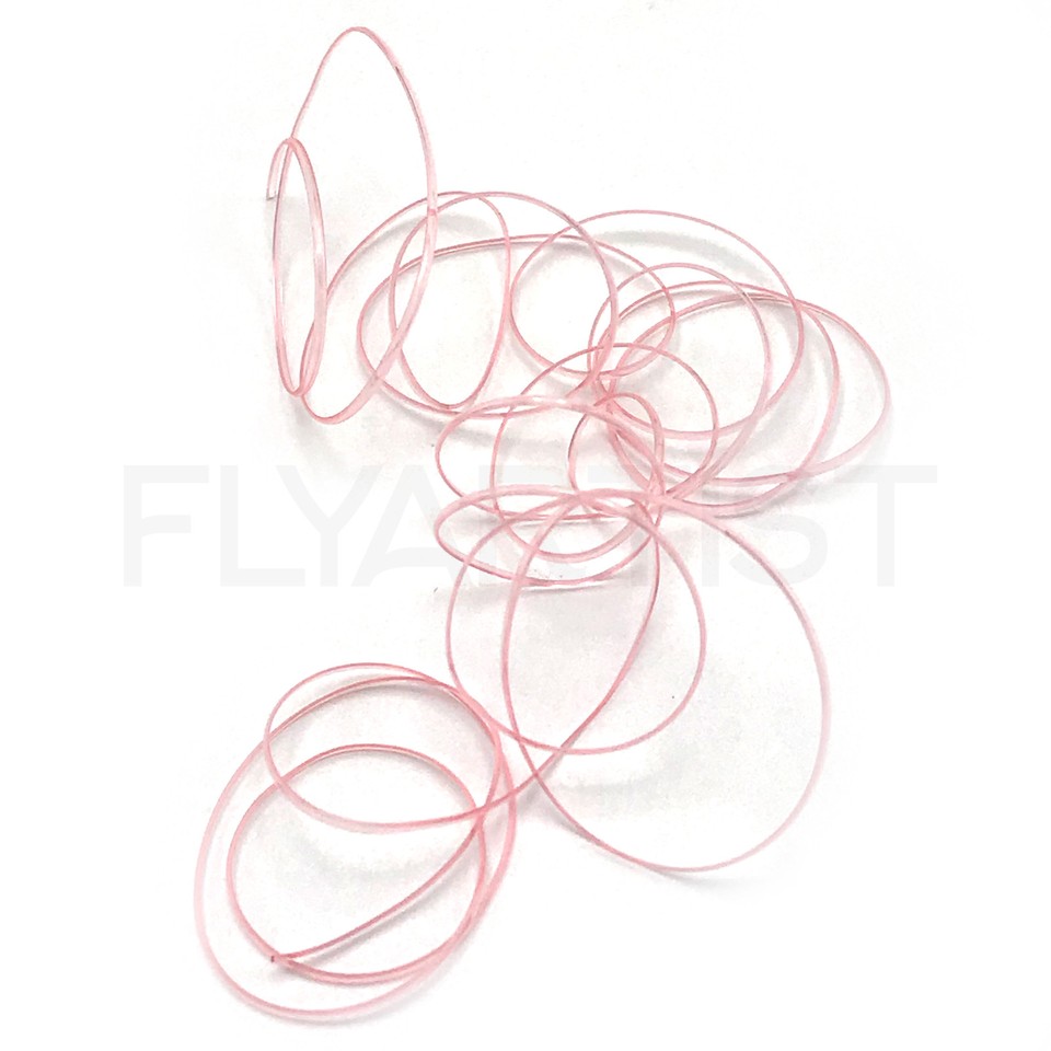 HALF ROUND D RIB - Hareline Fly Tying Vinyl Ribbing Material in 20 ...