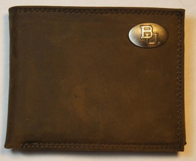 ZEP-PRO Baylor Bears Crazy Horse Leather Bifold Wallet Tin Box for sale ...