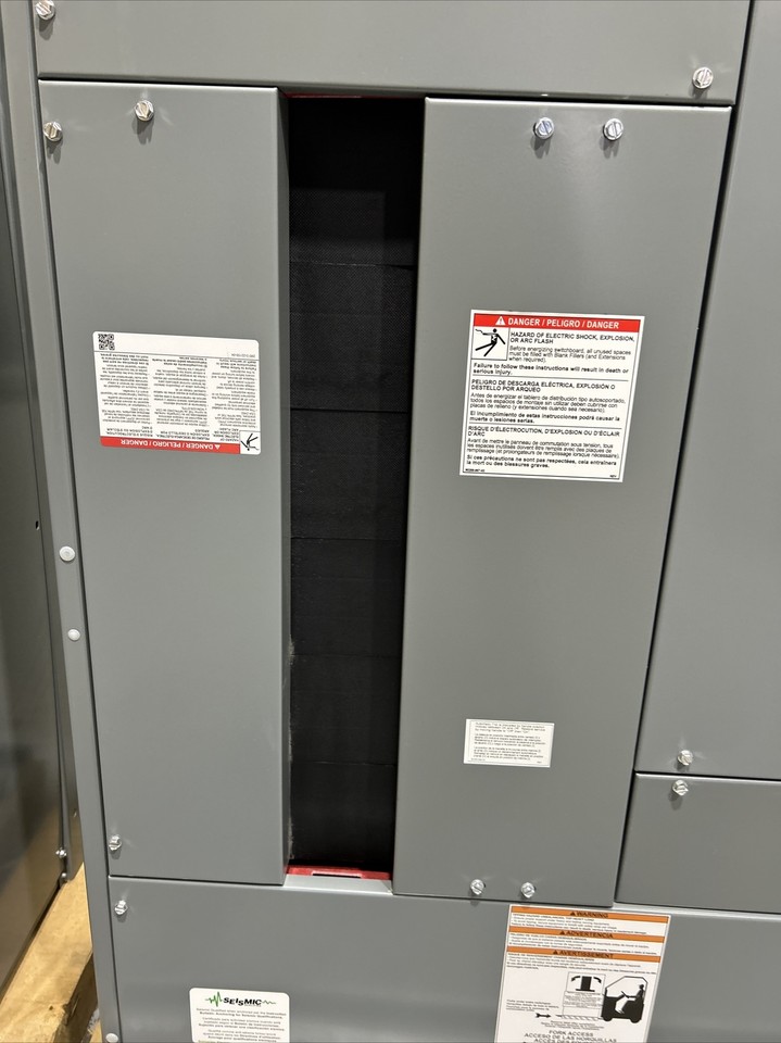 600 Amp Meter Main Square D Nema 1 Indoor 3PH 4W W Distribution/ Pull ...