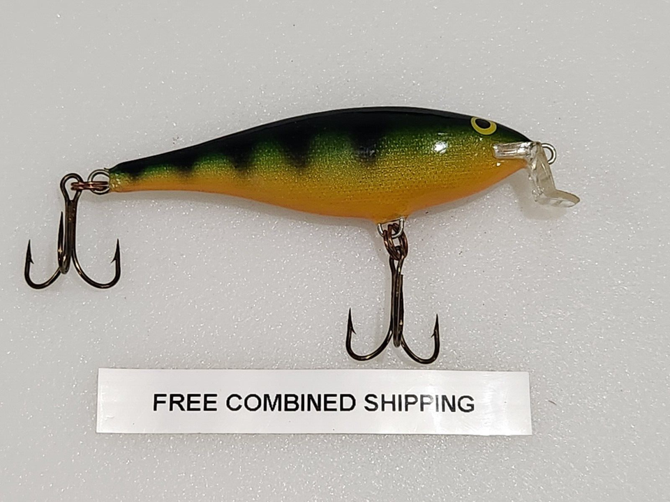 Rapala Shallow Shad Rap #9 Crankbait Perch Very Good Condition SSR-9 P ...