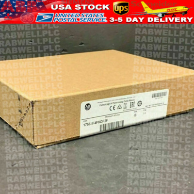 New Factory Sealed AB 1756-IF4FXOF2F /B ControlLogix 6 Point Analog ...