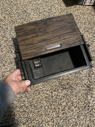 2015-2020 FORD F-150 F-250 F-350 CENTER CONSOLE WOOD SLIDING STORAGE | eBay