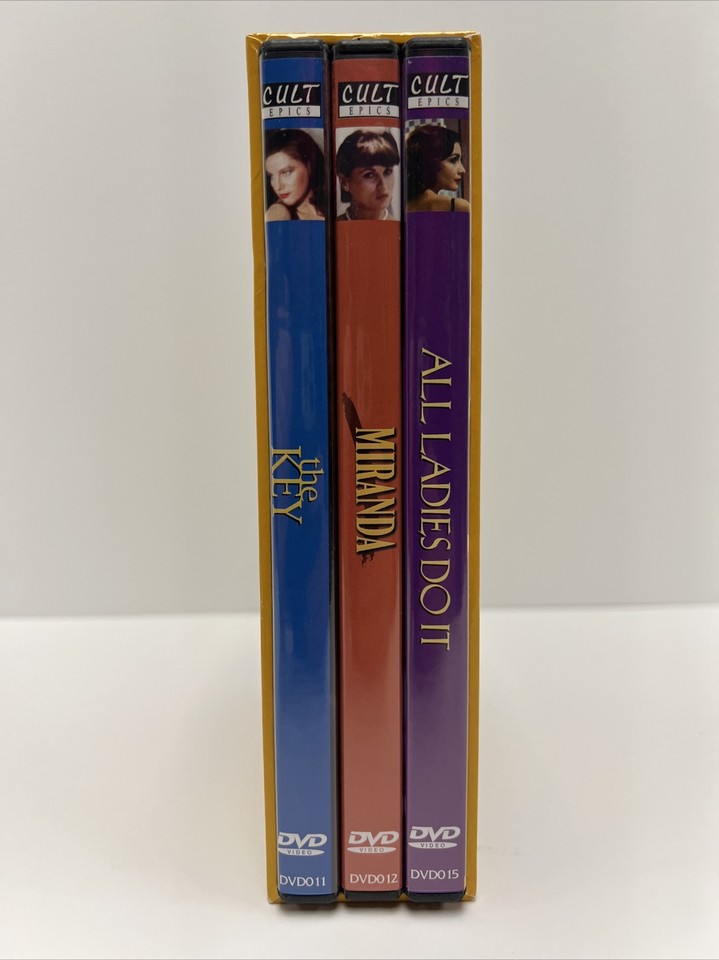 The Tinto Brass Collection Vol 1-3 DVD Set NTSC R 1 The Key, Miranda ...
