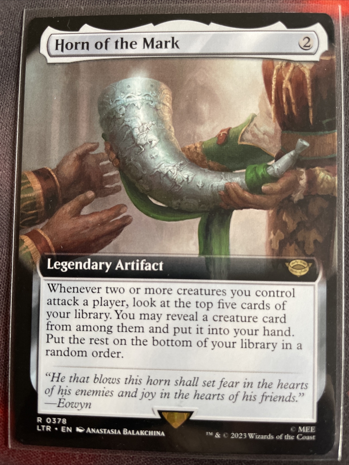 MTG Horn of the Mark The Lord of the Rings: Tales of Middle-earth 0378 ...